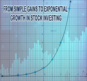 From Simple Gains to Exponential Growth in Stock Investing