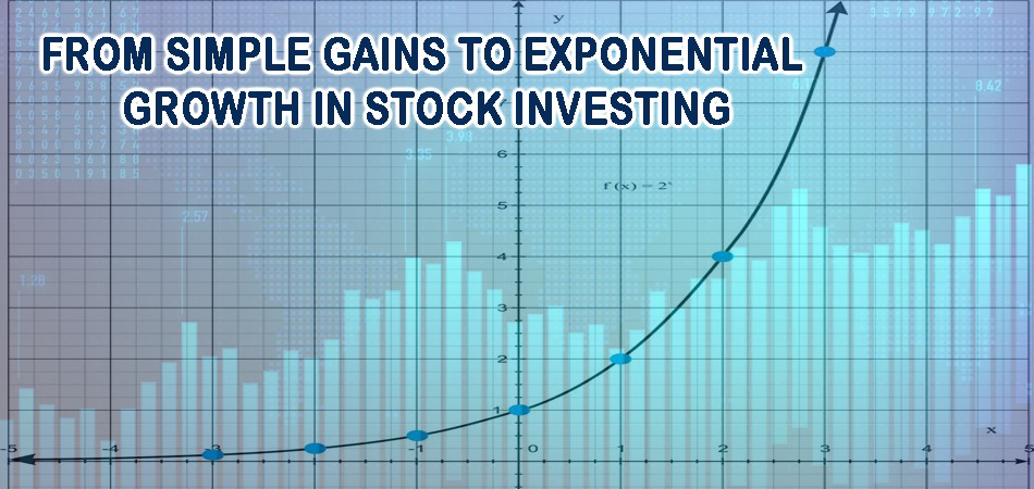 From Simple Gains to Exponential Growth in Stock Investing